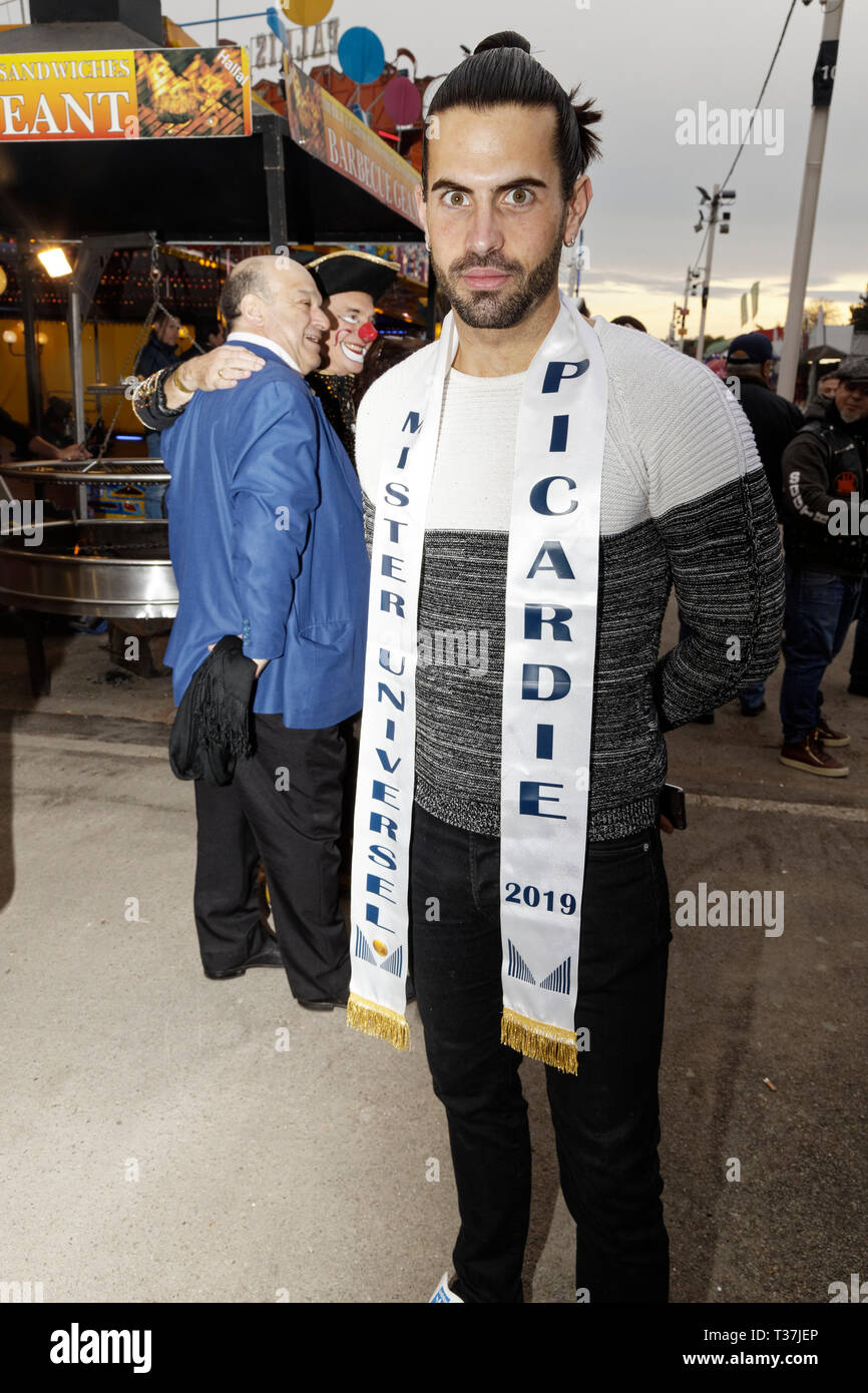 Paris, France, 5th April 2019.Mike Boucher attends the Inauguration of ...