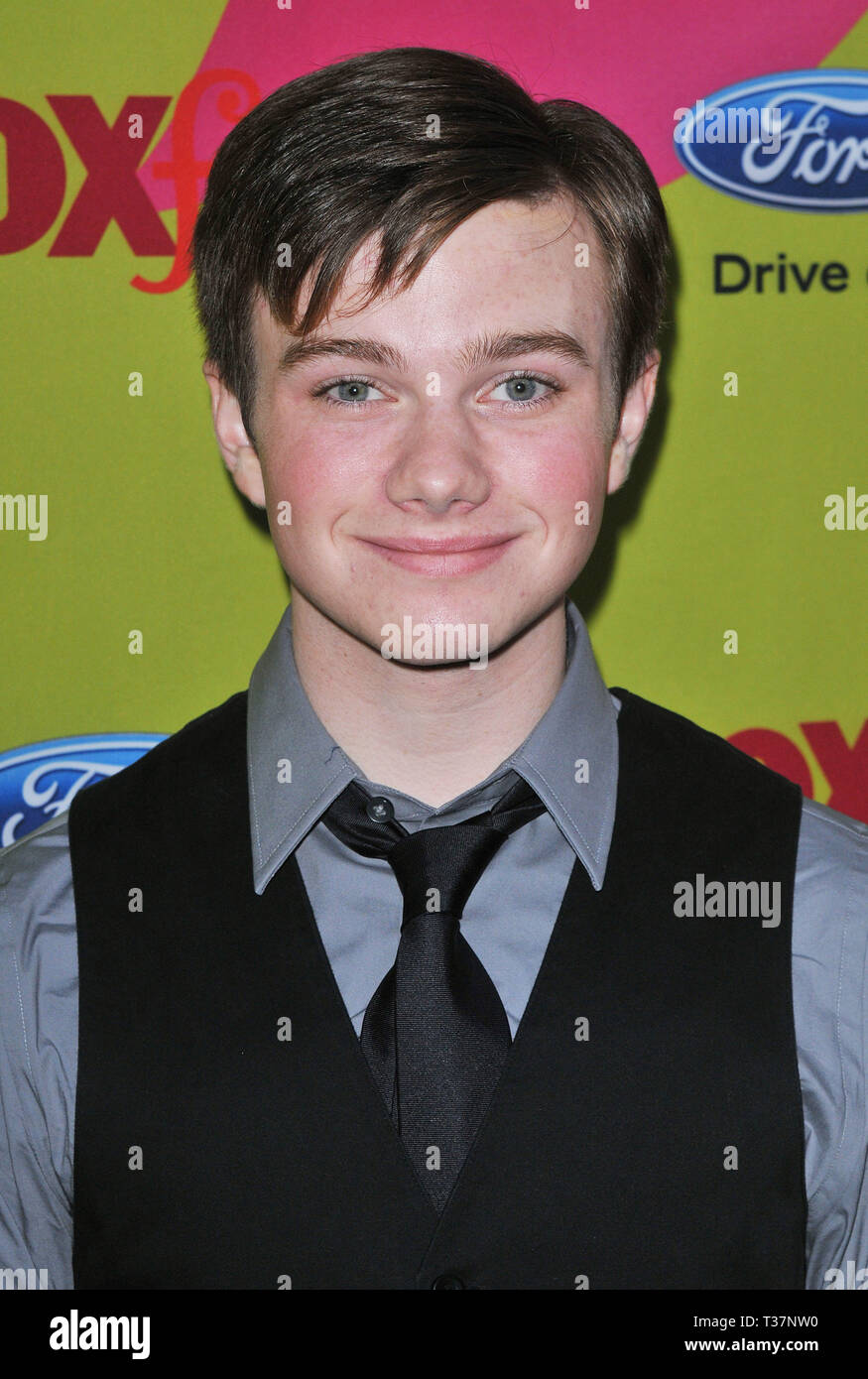 Chris Colfer - FOX FALL ECO-CASINO PARTY at the BOA Steak House In Los ...