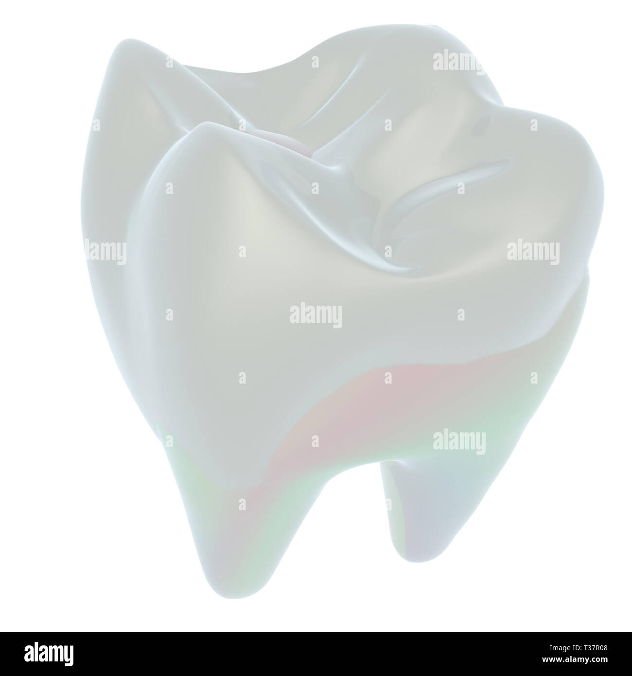 Tooth. 3d illustration Stock Photo - Alamy