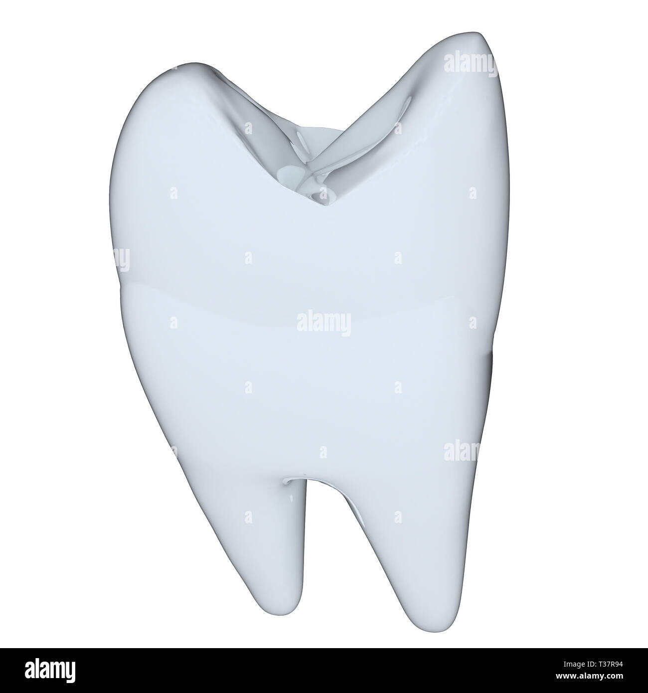 Tooth. 3d illustration Stock Photo - Alamy