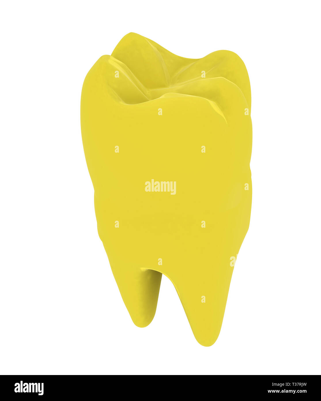 Colorful tooth. 3d illustration Stock Photo - Alamy