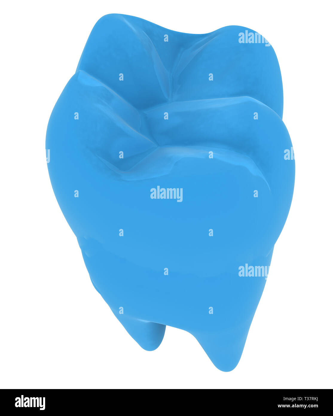 Colorful tooth. 3d illustration Stock Photo - Alamy