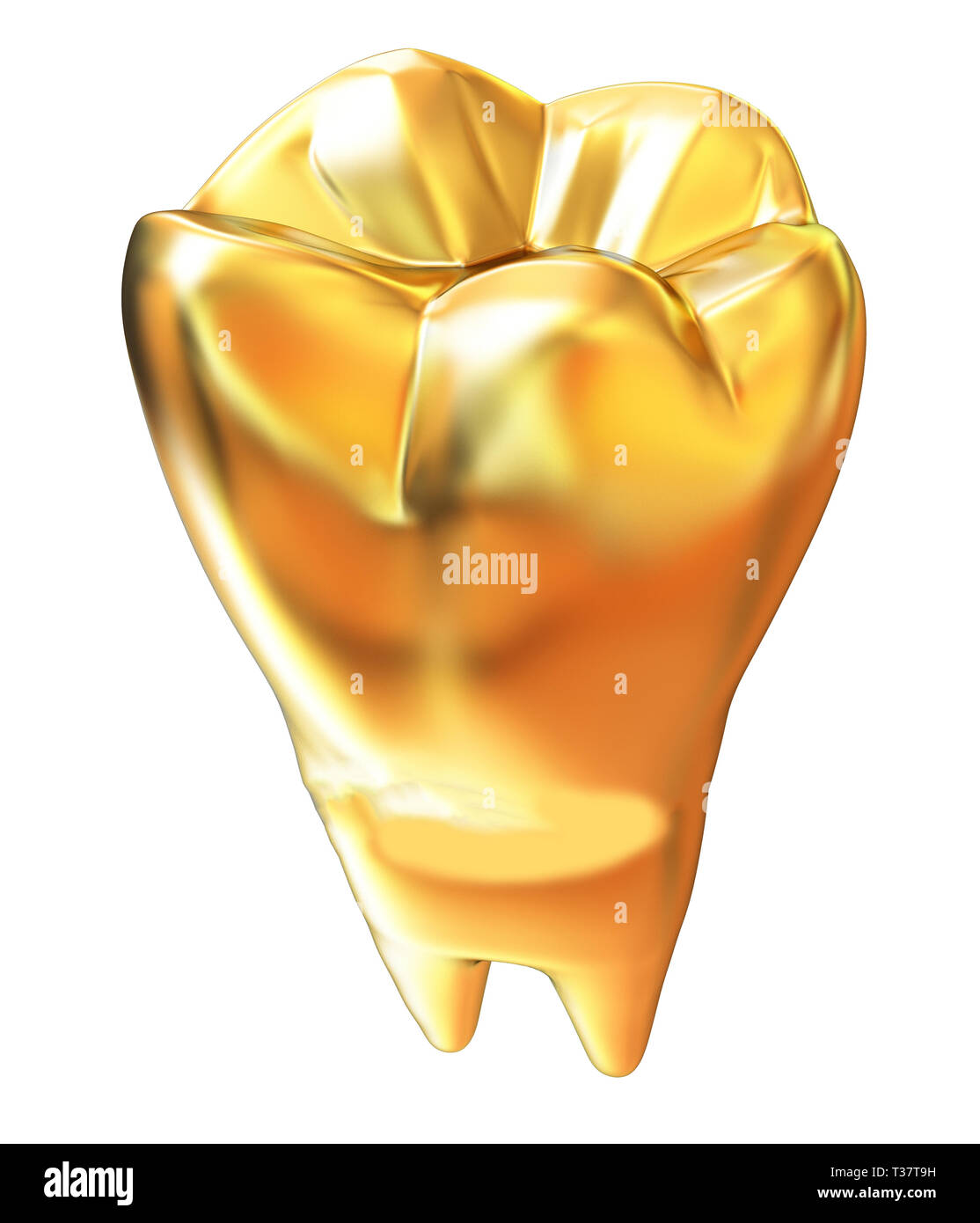 Shiny gold tooth hi-res stock photography and images - Alamy