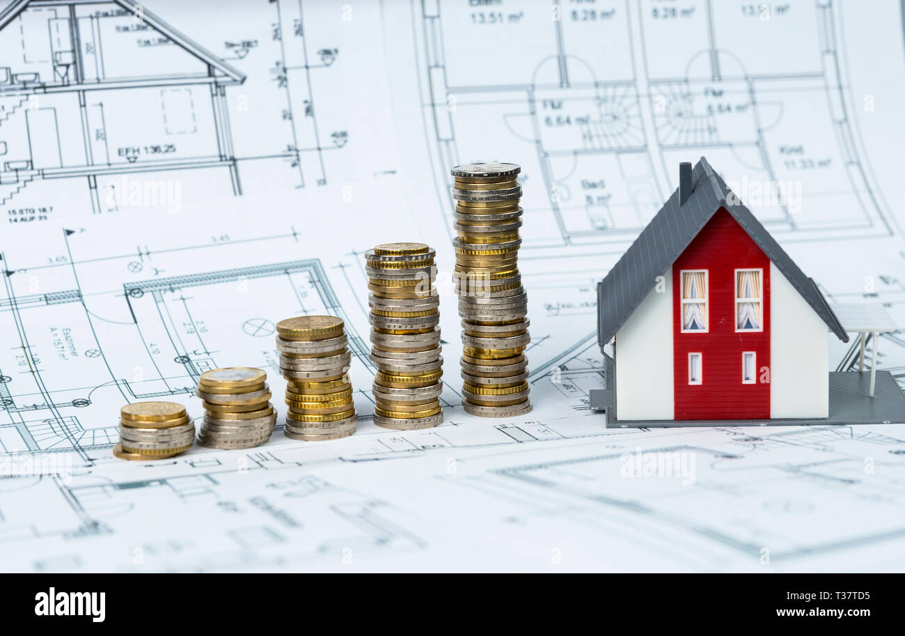 Planning a House Stock Photo - Alamy