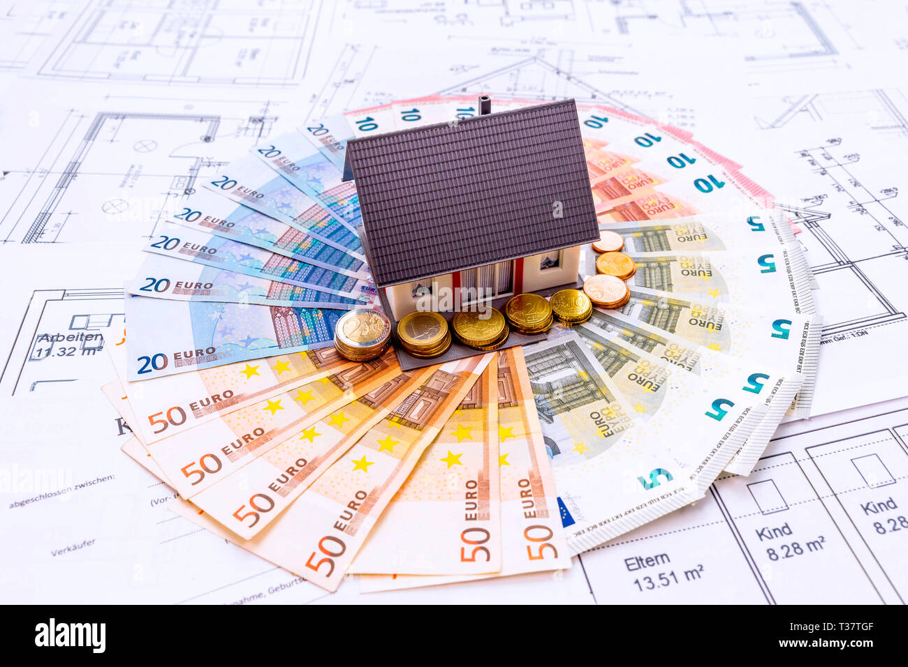 Planning a House Stock Photo - Alamy