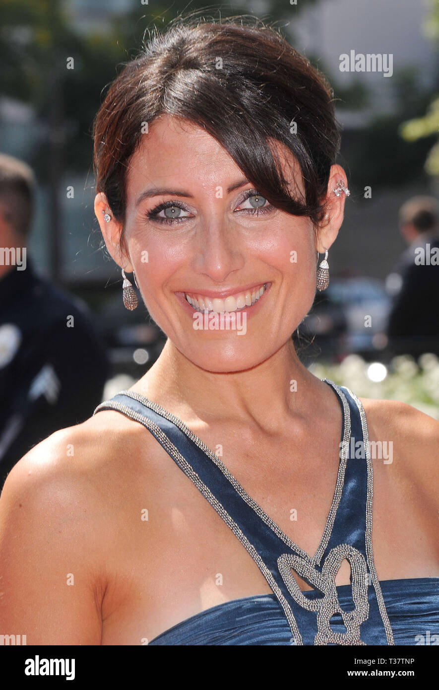 Lisa Edelstein - 2009 Creatives Arts Emmys Awards at the Nokia Theatre ...