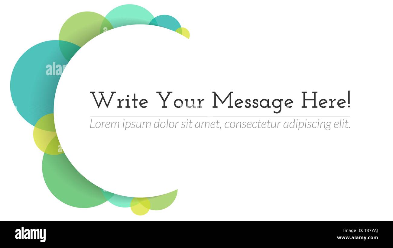 Green eco background for greeting card or invitation. Useful for ...