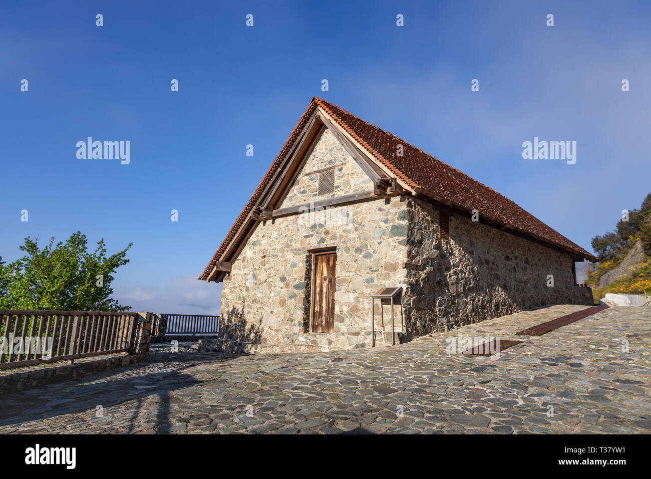 Painted Church, Troodos mountains, Cyprus Stock Photo - Alamy