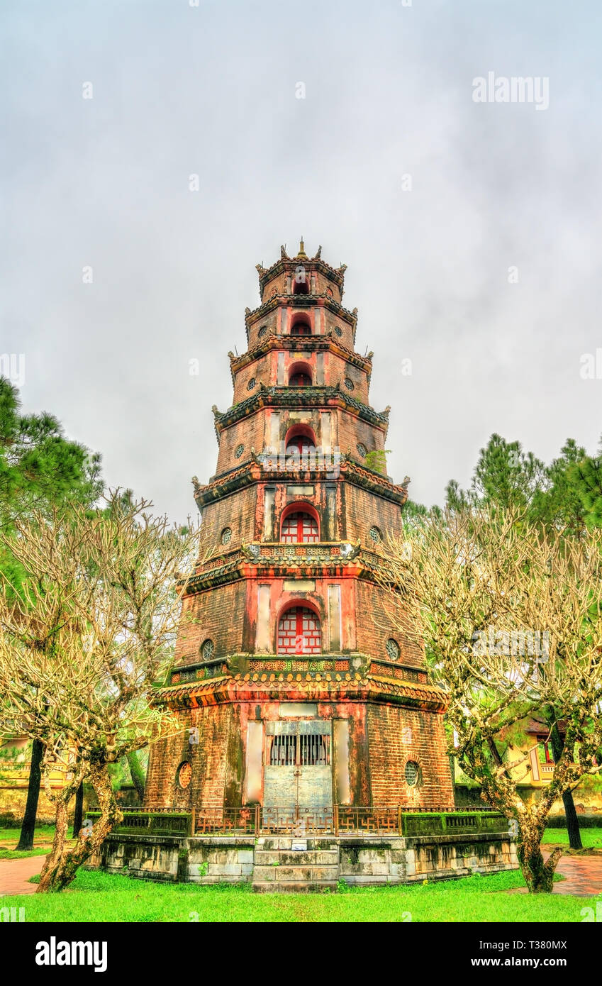 The Pagoda of the Celestial Lady in Hue, Vietnam Stock Photo - Alamy