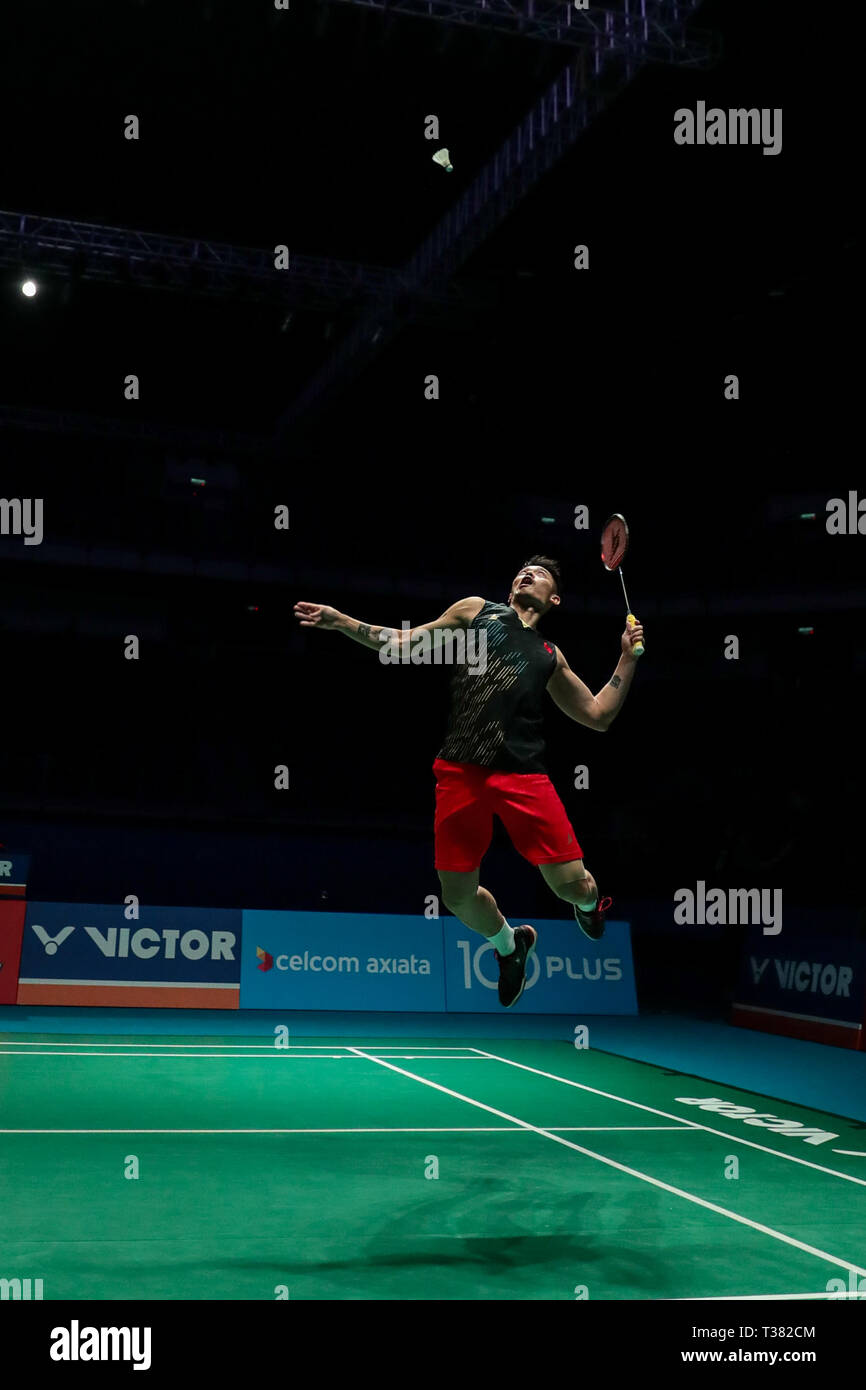 Lin Dan Jump Smash Wallpaper
