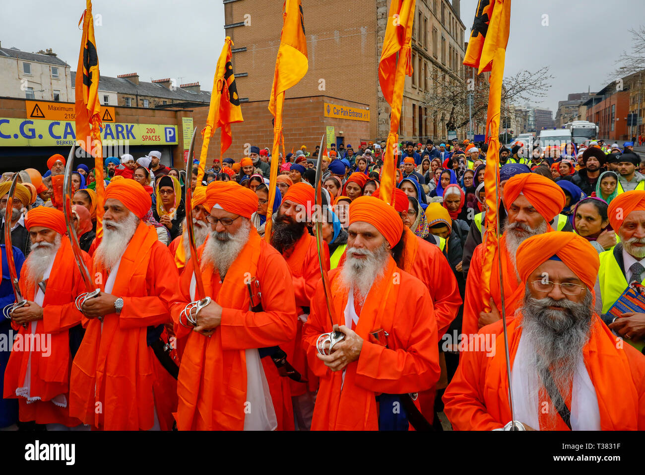 Glasgow celebration sikhs sikh gurdwara hi-res stock photography and ...