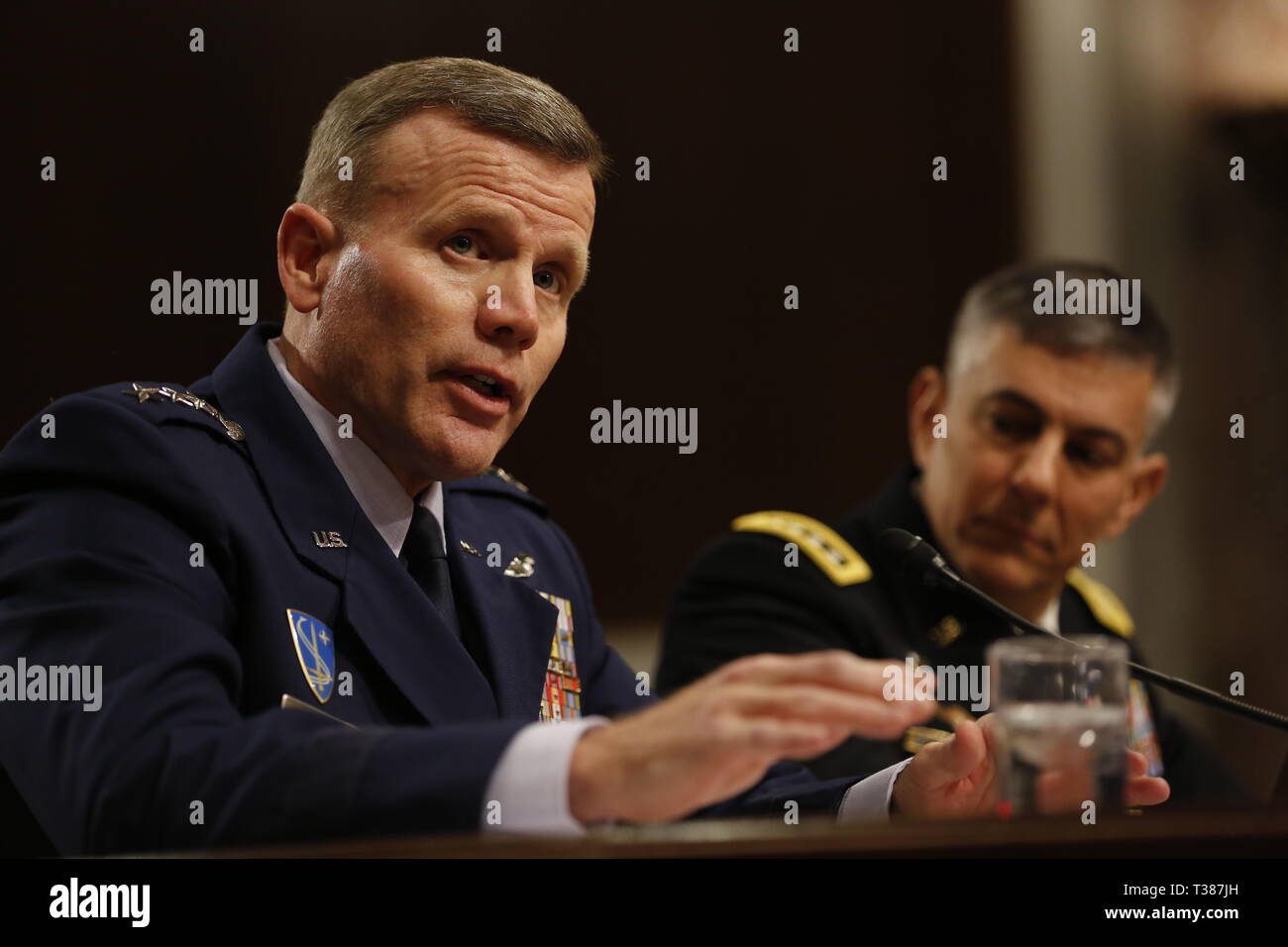 General Stephen J. Townsend, United States Army, right, and General Tod ...