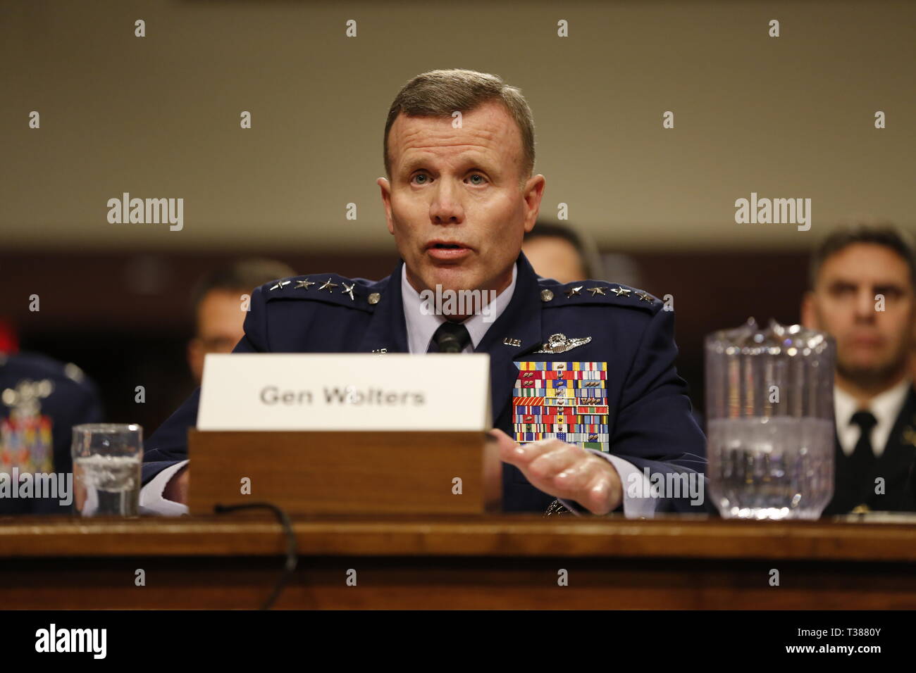 He was the commander of air in europe hi-res stock photography and ...