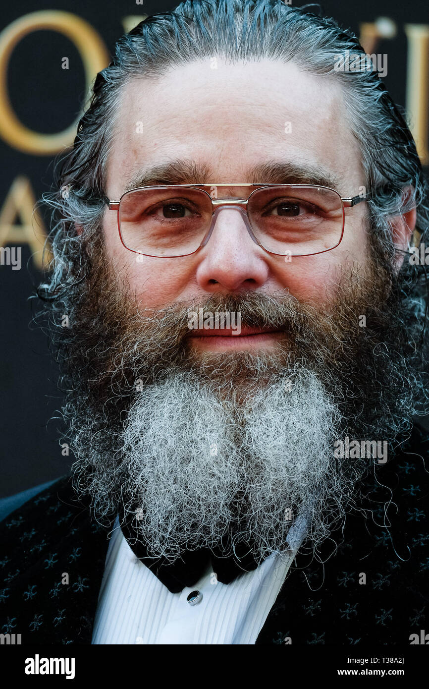 London, UK. 7th Apr 2019. Andy Nyman poses on the red carpet at the ...