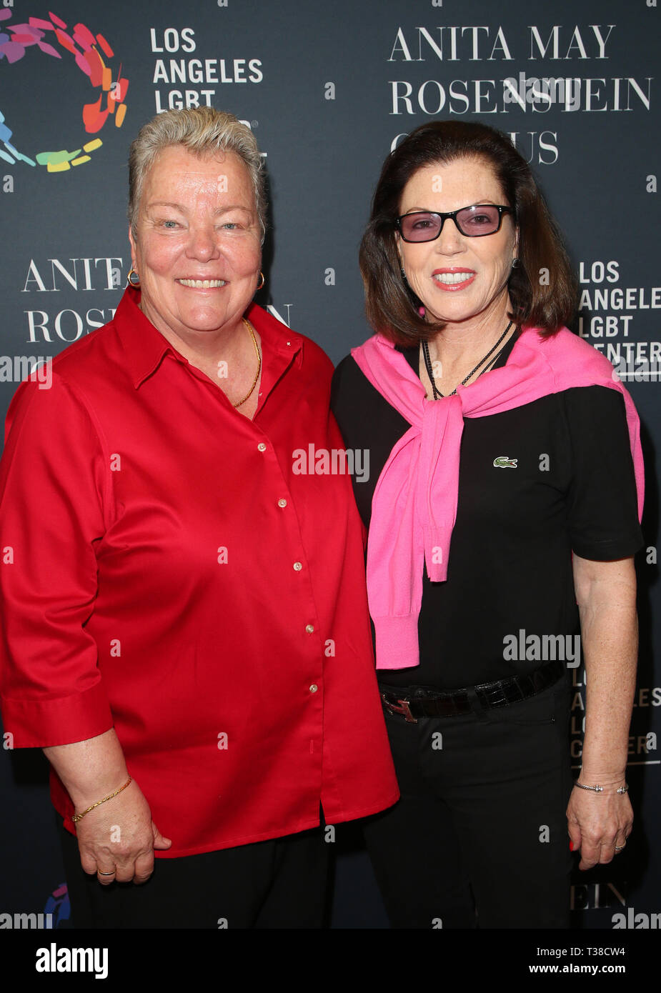 Los Angeles, Ca, USA. 7th Apr, 2019. Lorri Jean, Anita May Rosenstein ...