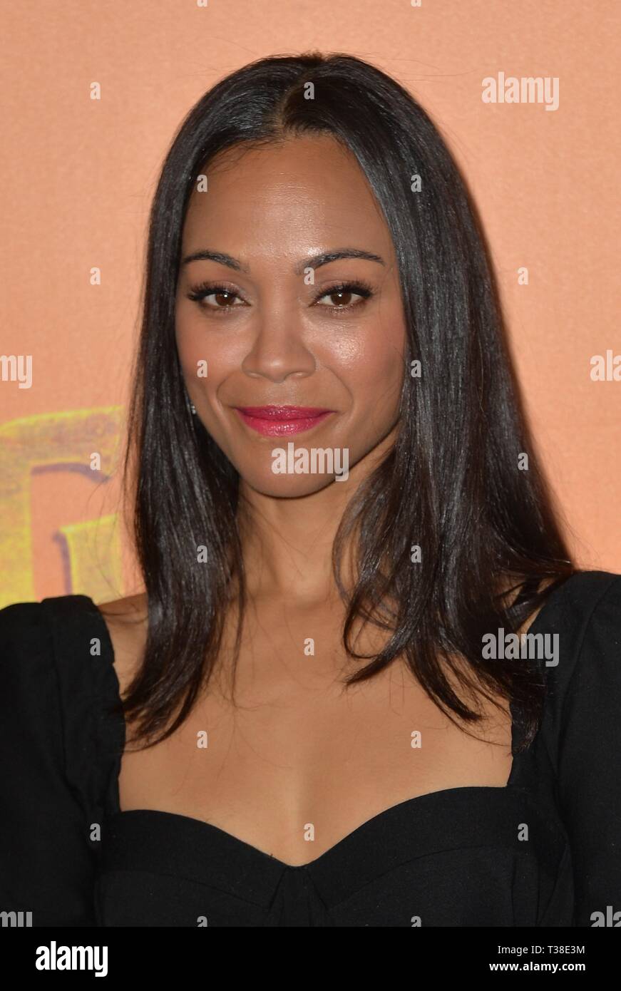 New York, NY, USA. 7th Apr, 2019. Zoe Saldana at arrivals for MISSING ...