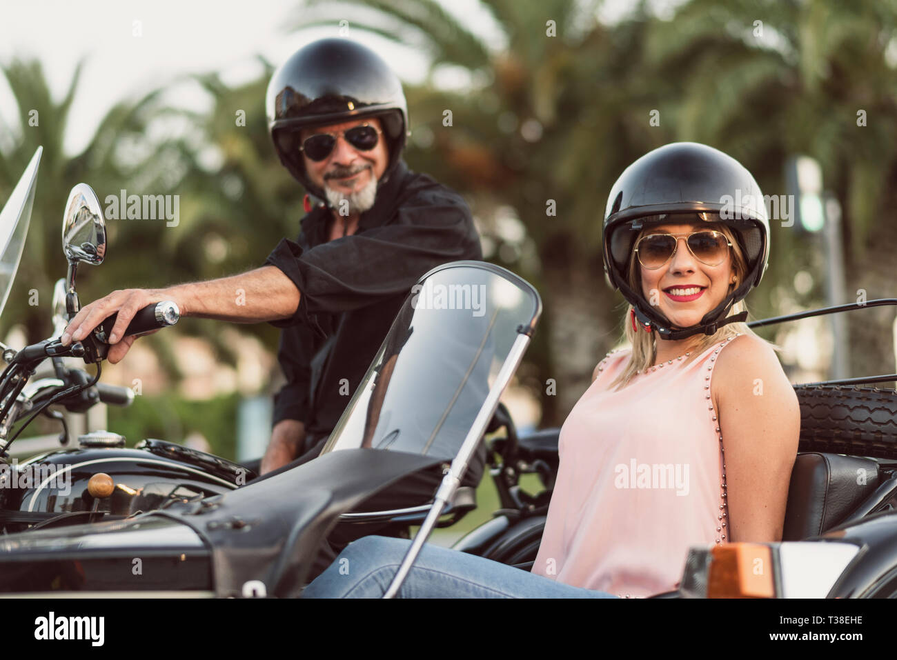 People riding in sidecar hi-res stock photography and images - Alamy