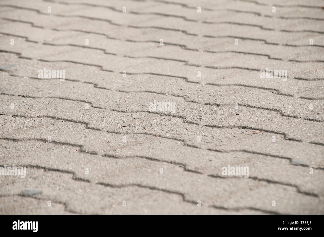 Street pavement cement slabs surface closeup as background Stock Photo ...