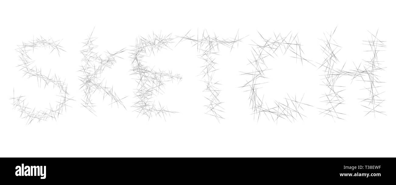 Quick sketch energy Cut Out Stock Images & Pictures - Alamy