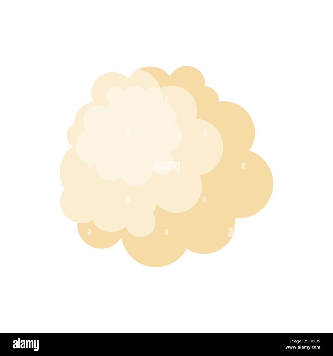 Single Cartoon Popcorn