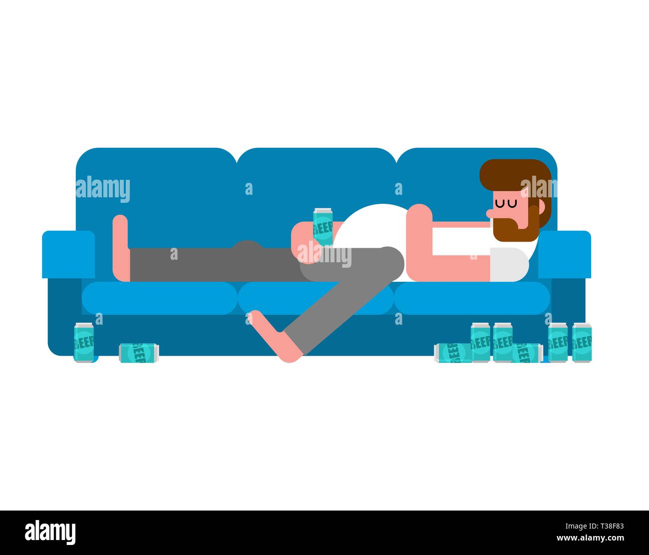 Hangover Stock Vector Images - Alamy