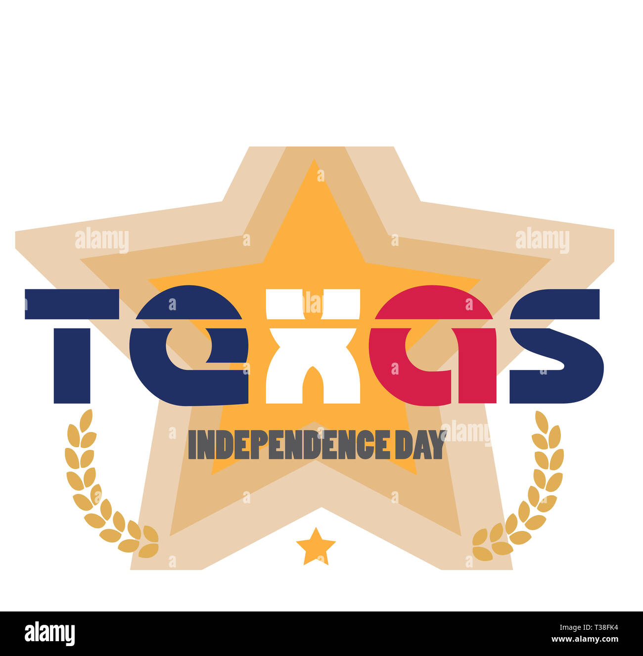 Texas independence history Cut Out Stock Images & Pictures - Alamy