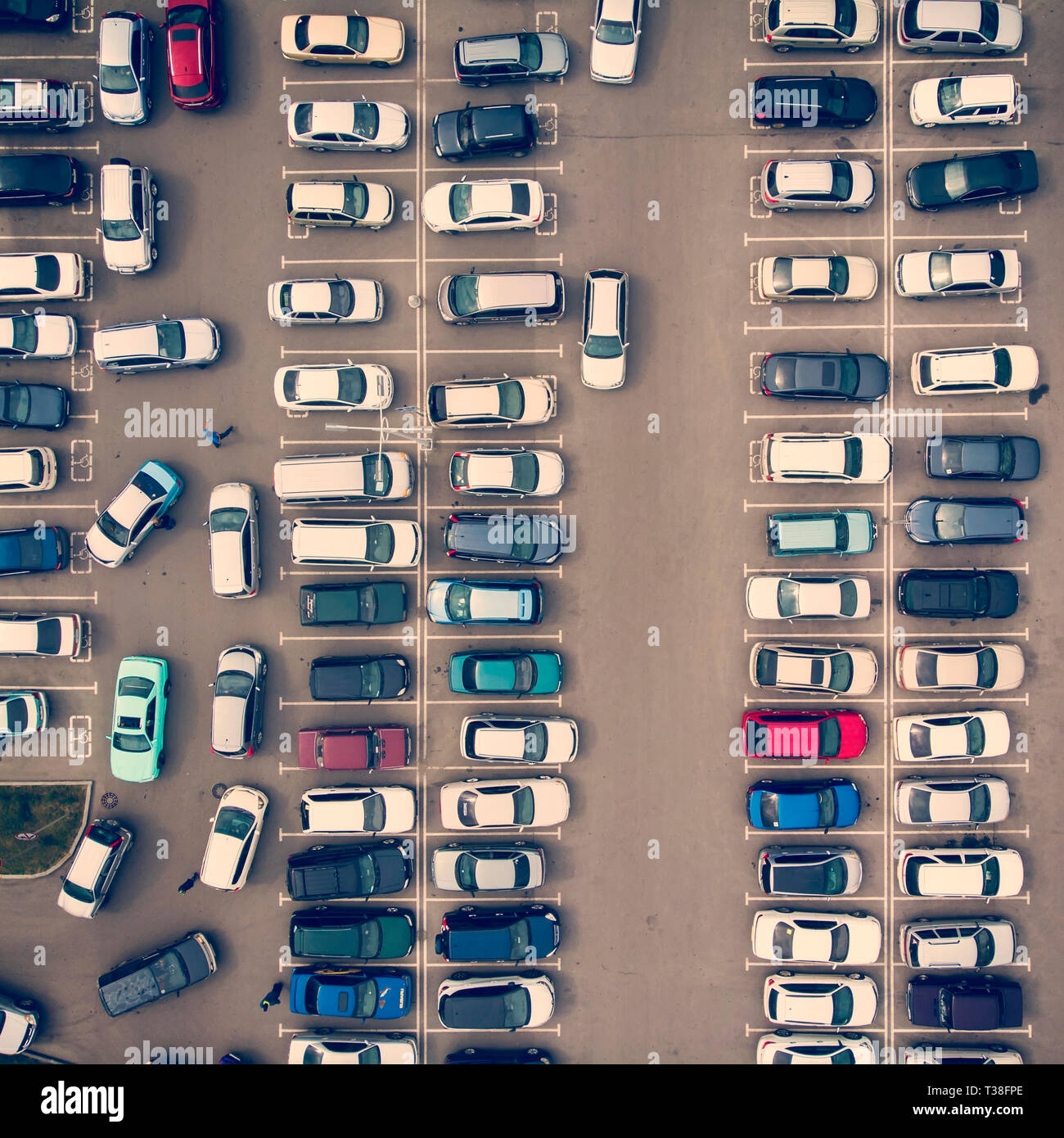 Setup in the parking lot hi-res stock photography and images - Alamy