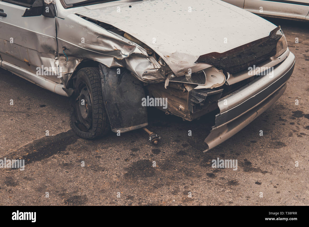 Bad weather damage accident hi-res stock photography and images - Alamy