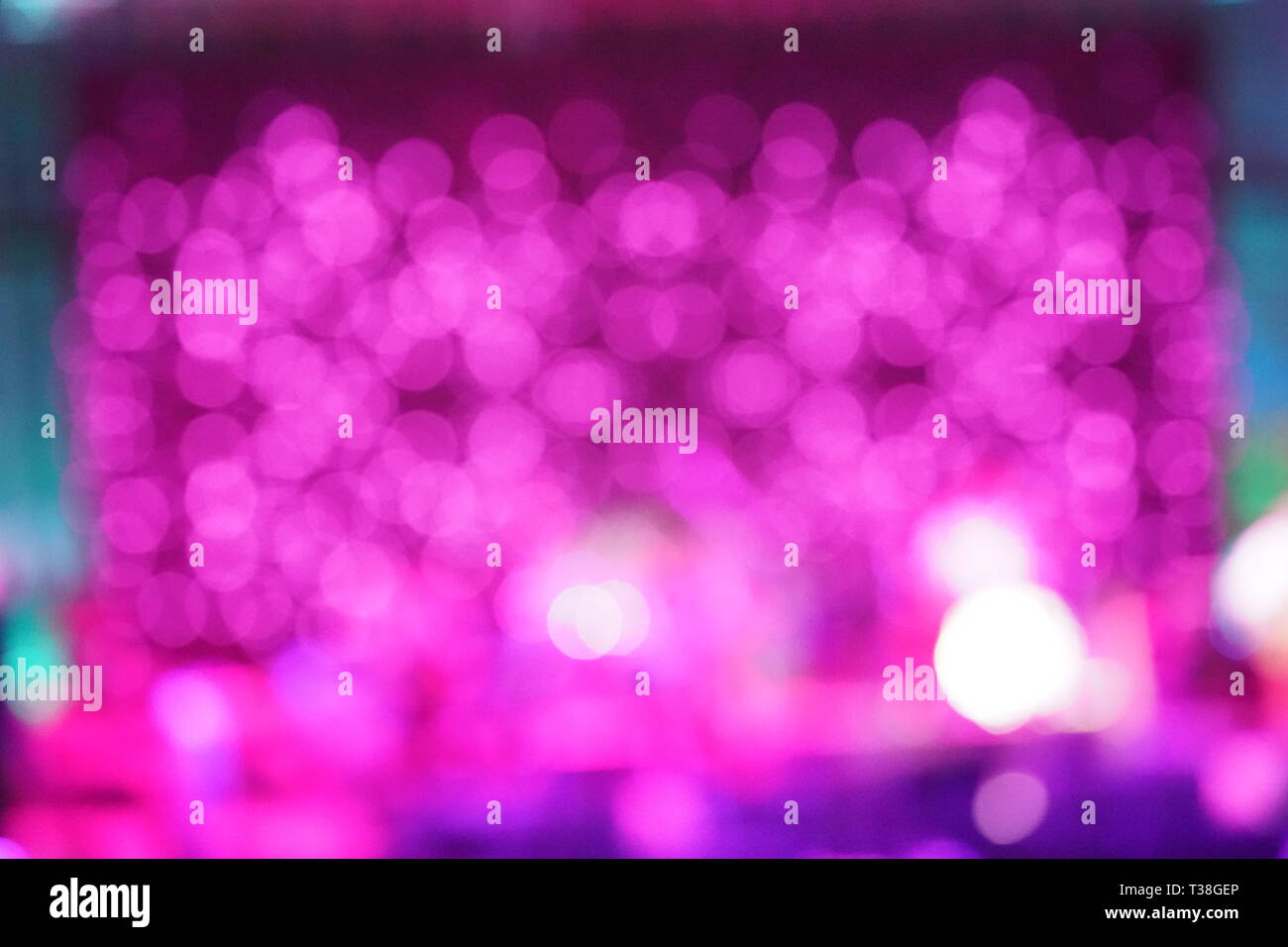 Blurry and bokeh background in concert stage Stock Photo - Alamy