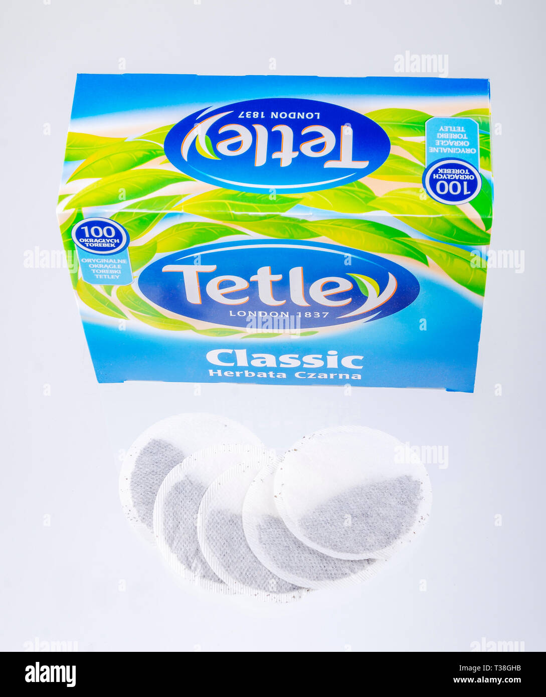 Tetley logo hi-res stock photography and images - Alamy