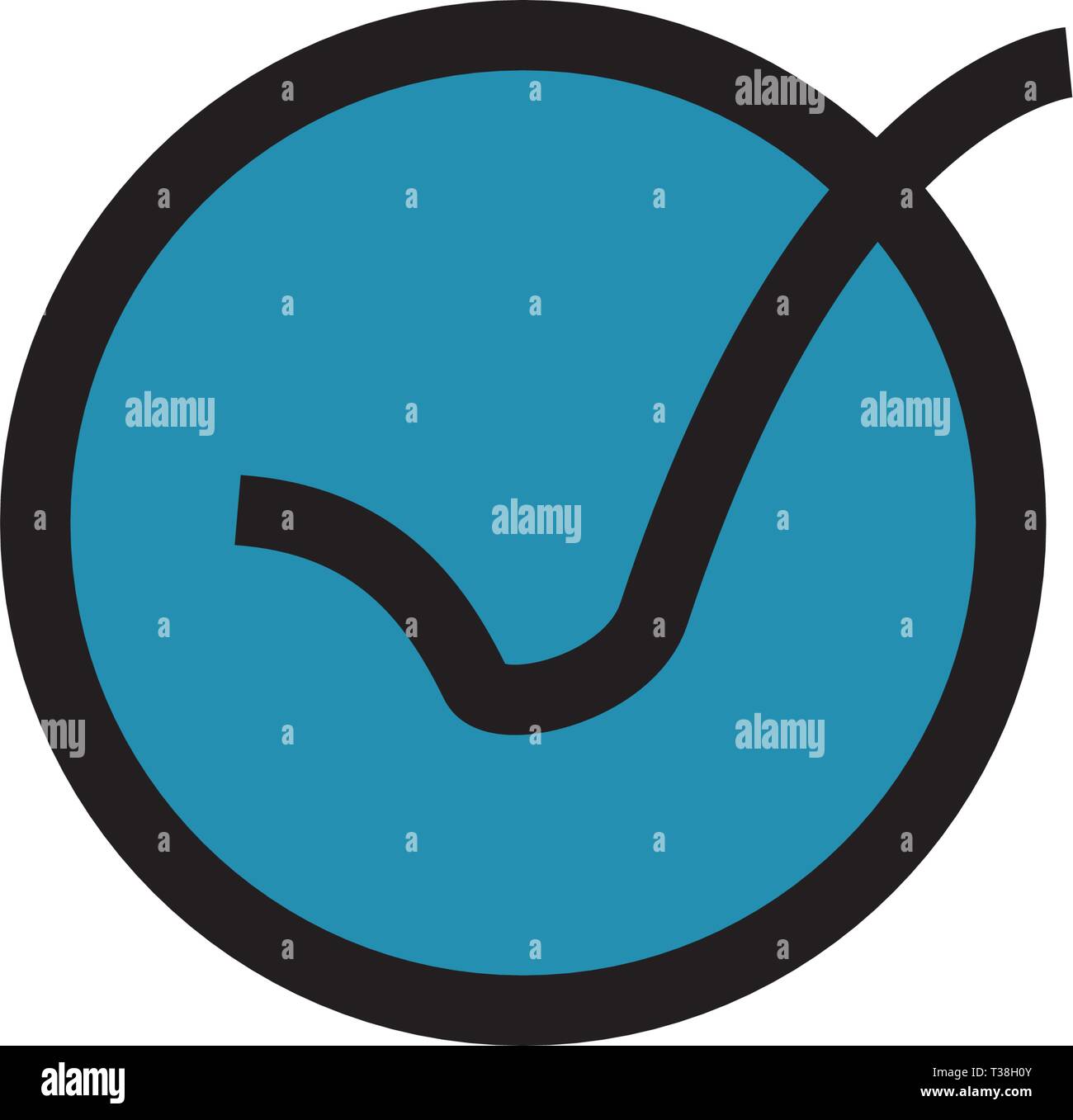 checkmark icon template Stock Vector Image & Art - Alamy