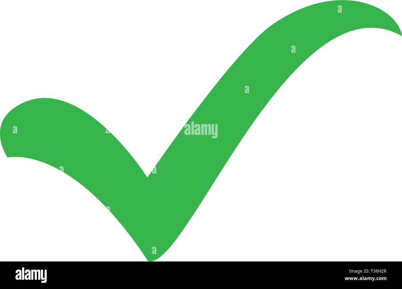 checkmark icon template Stock Vector Image & Art - Alamy