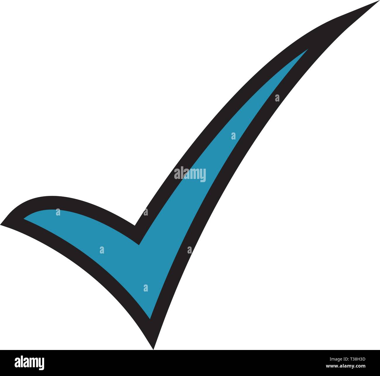 checkmark icon template Stock Vector Image & Art - Alamy