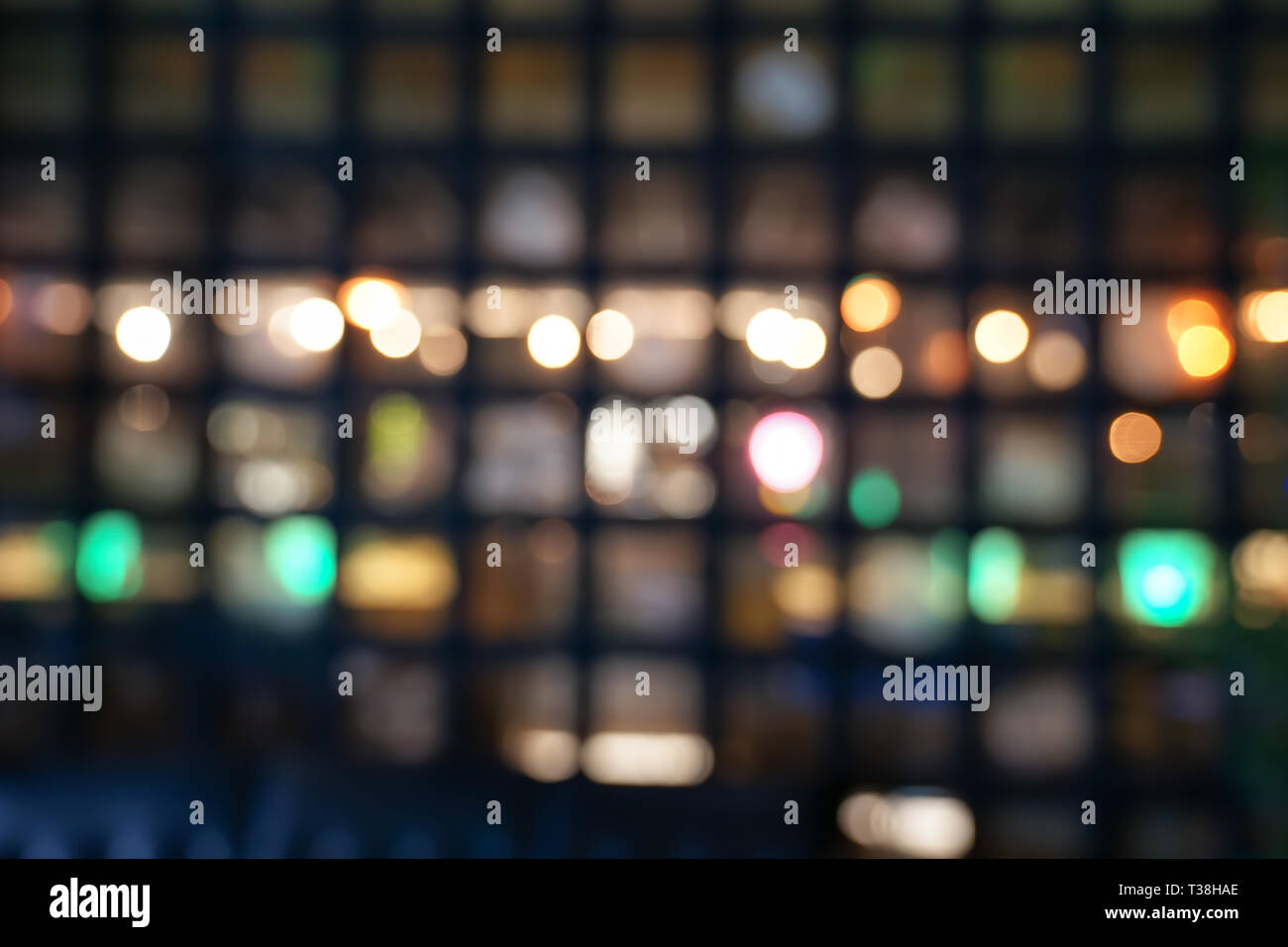 Square window blurry and bokeh behind Stock Photo - Alamy