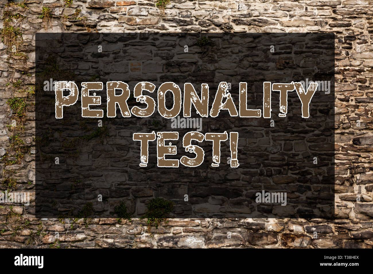 Handwriting text writing Personality Test. Conceptual photo method used ...