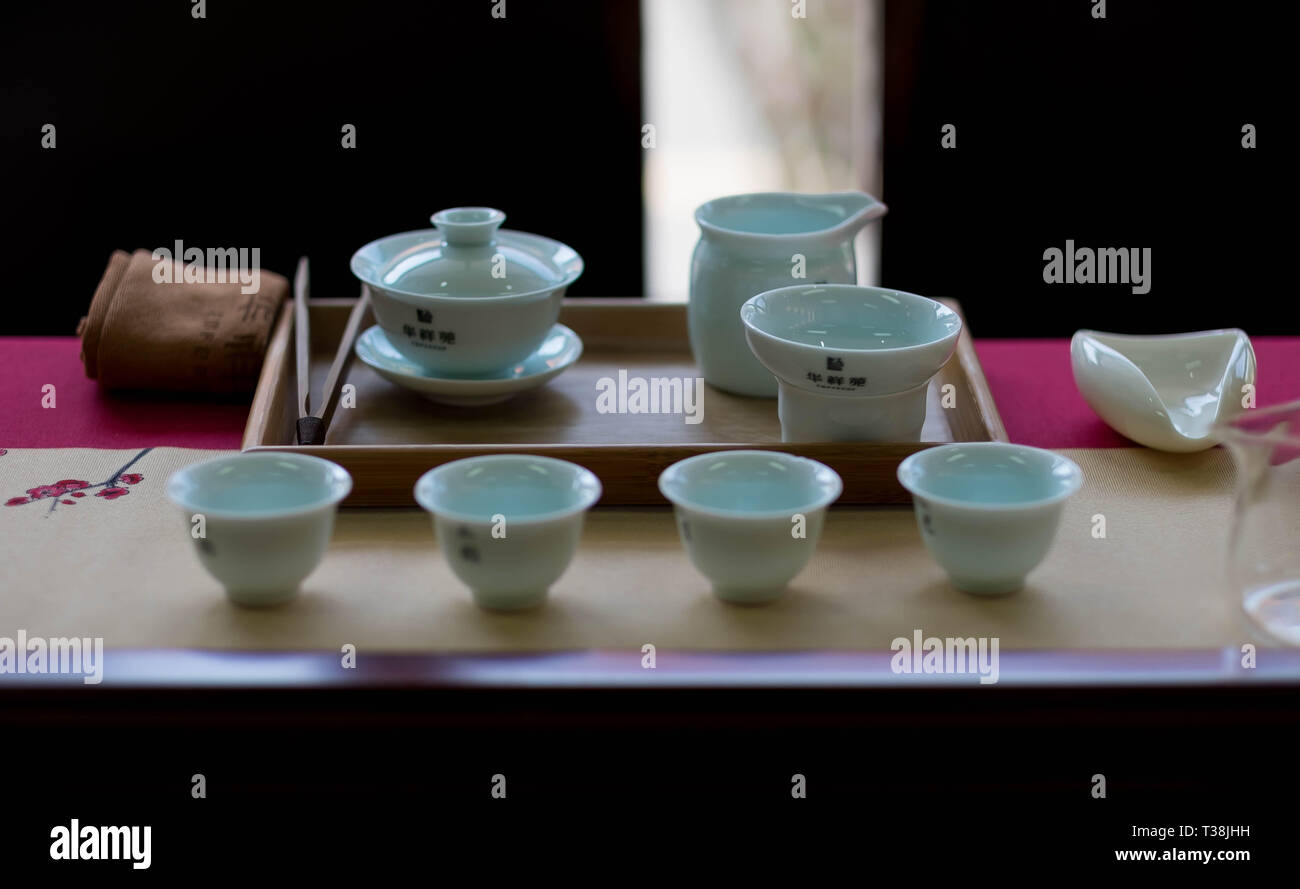 Chinese tea ceremony set the show for exchange student, It’s a ancient ...