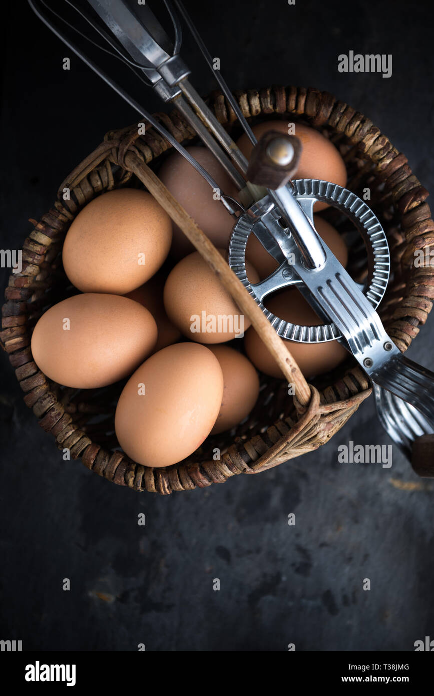 still life with eggs Stock Photo - Alamy