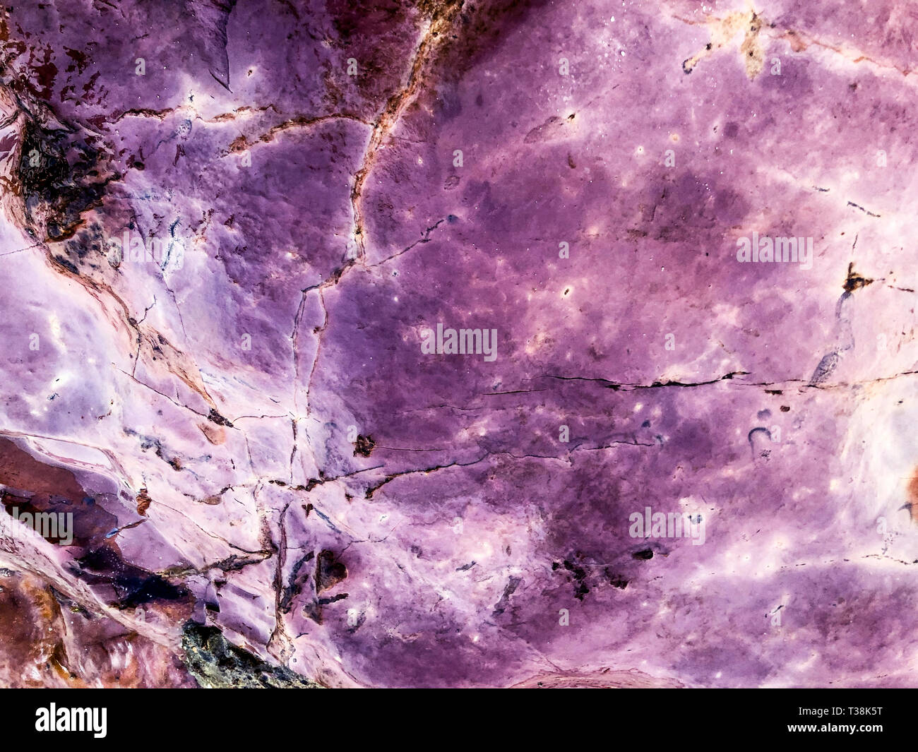 Purple colored natural marble stone texture background Stock Photo - Alamy