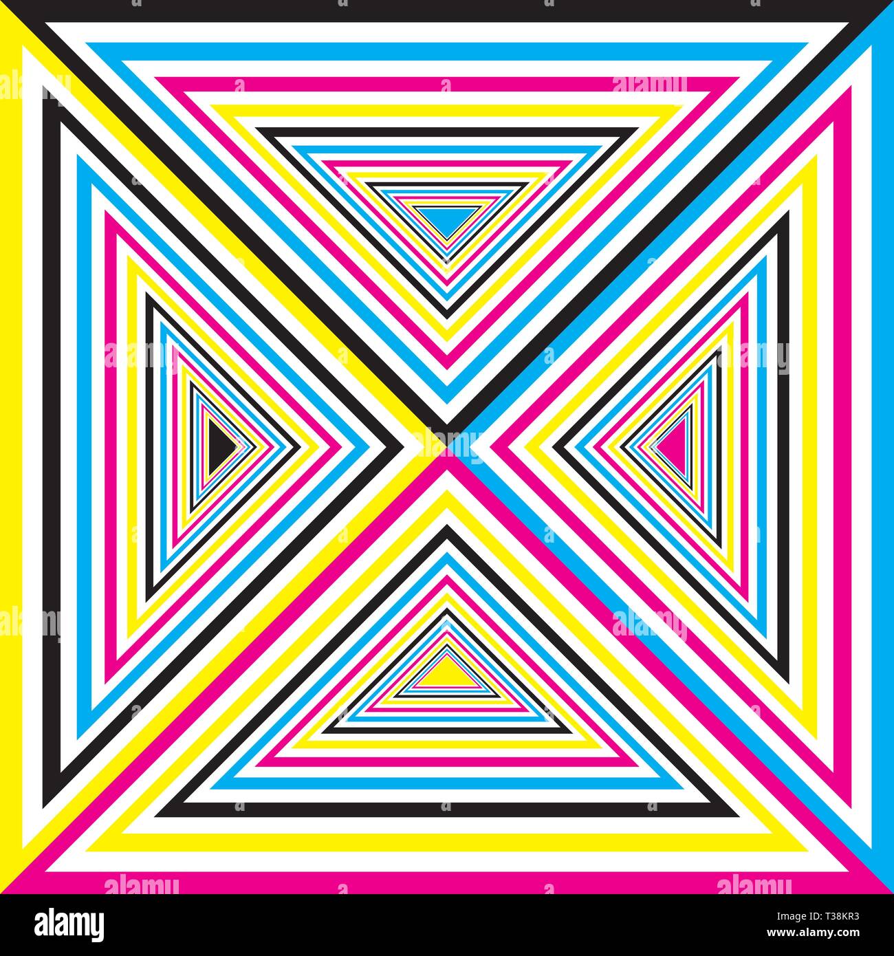 Black squared triangle background Stock Vector Images - Alamy