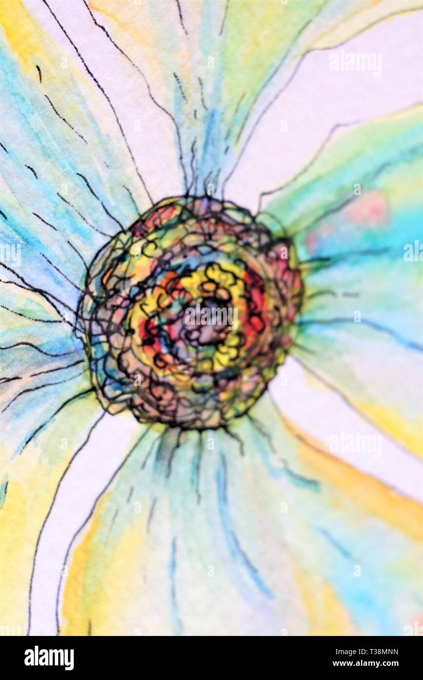 Core flower hi-res stock photography and images - Alamy