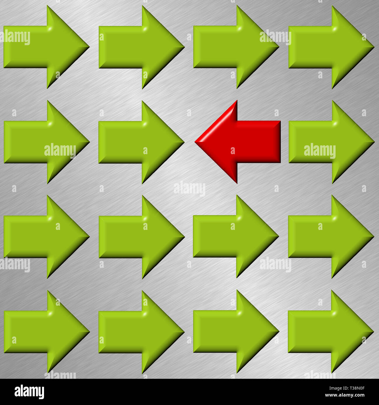 Opposite effect hi-res stock photography and images - Alamy