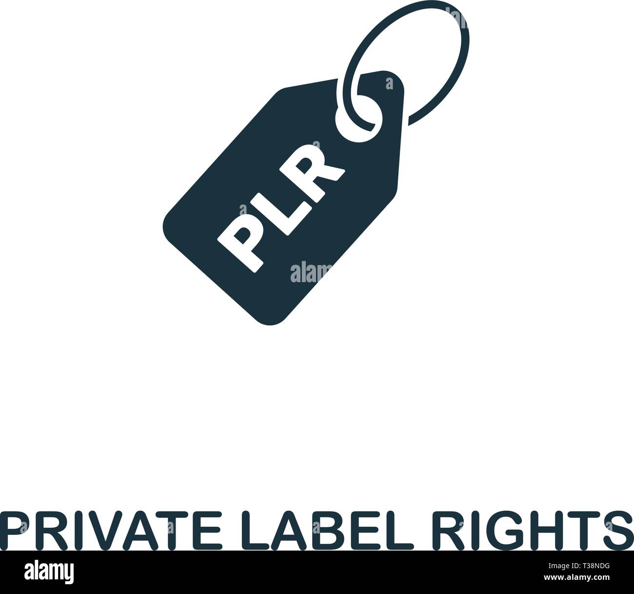 Plr icon Stock Vector Images - Alamy