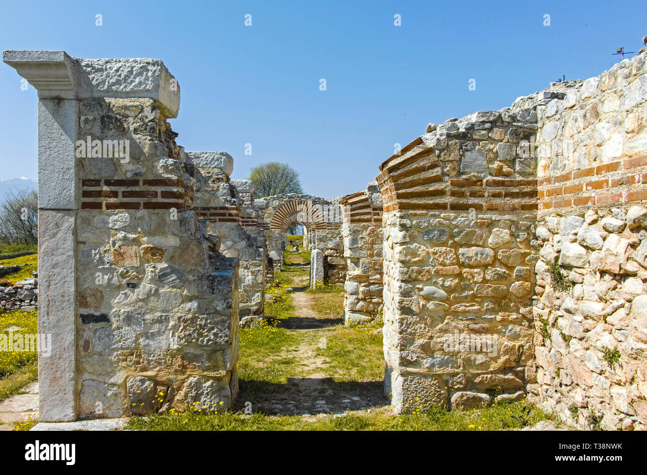 Ruins of the ancient church in philippi hi-res stock photography and ...