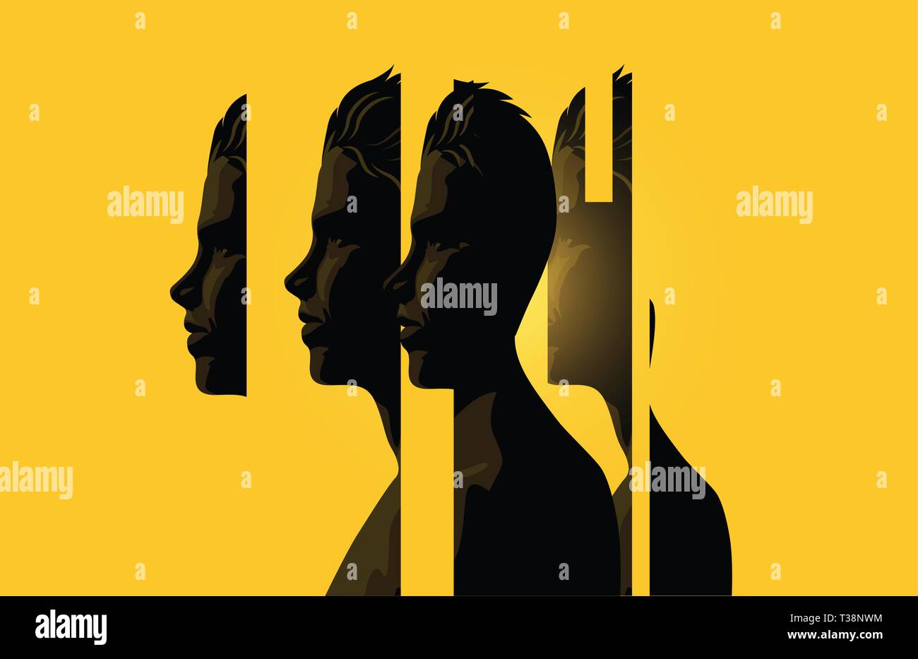 Make your mind up Stock Vector Images - Alamy