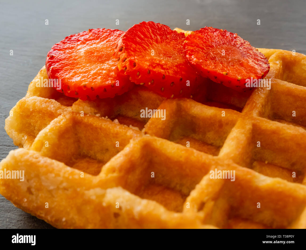 Belgian waffle shop hi-res stock photography and images - Alamy
