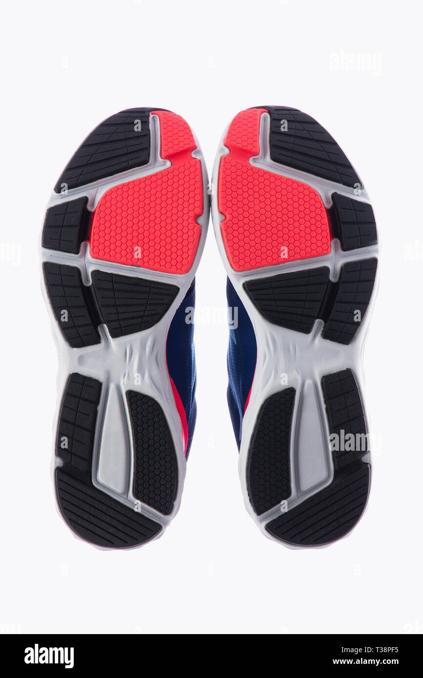 Running sport shoes isolated on white background Stock Photo - Alamy