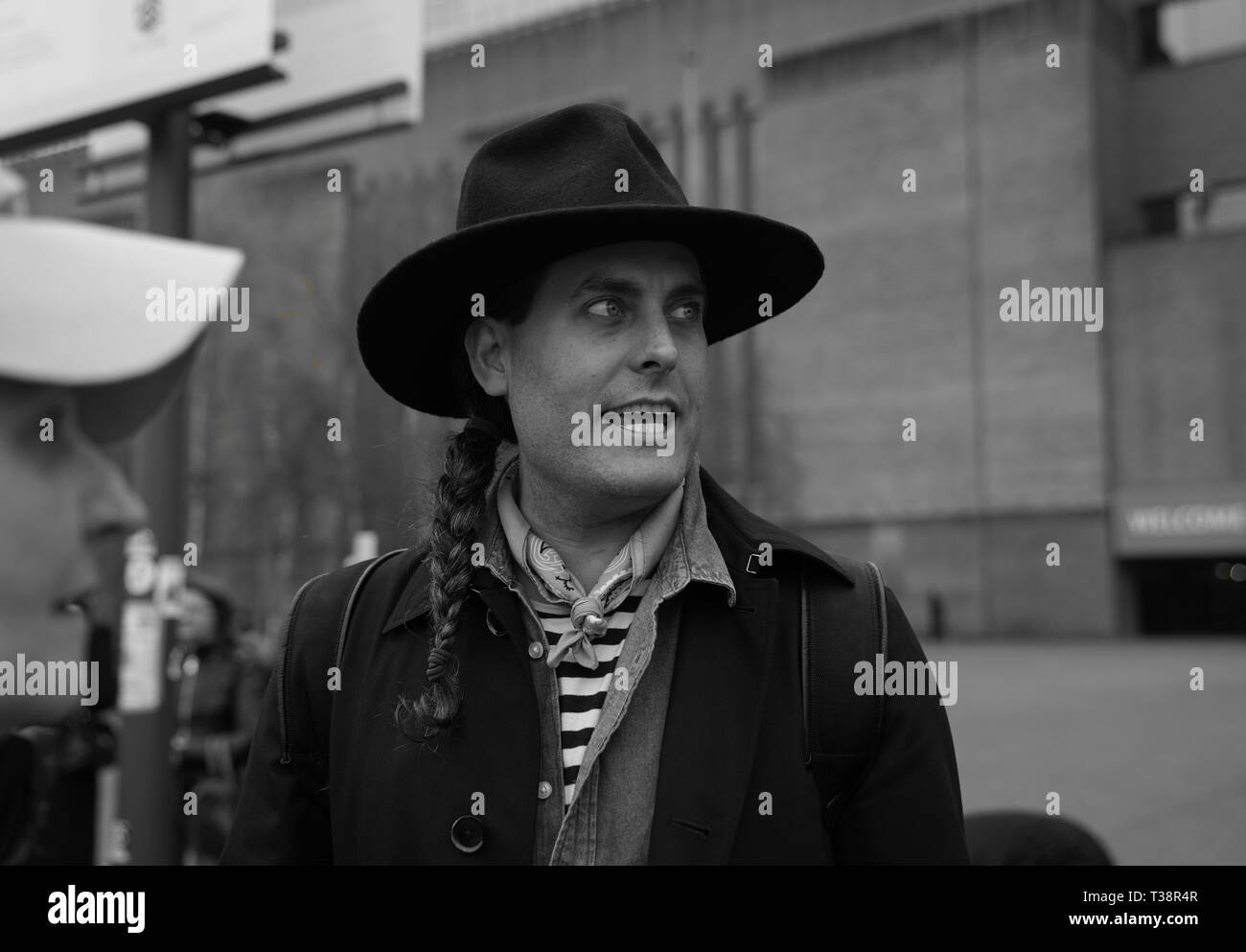 Hat walk London Stock Photo - Alamy
