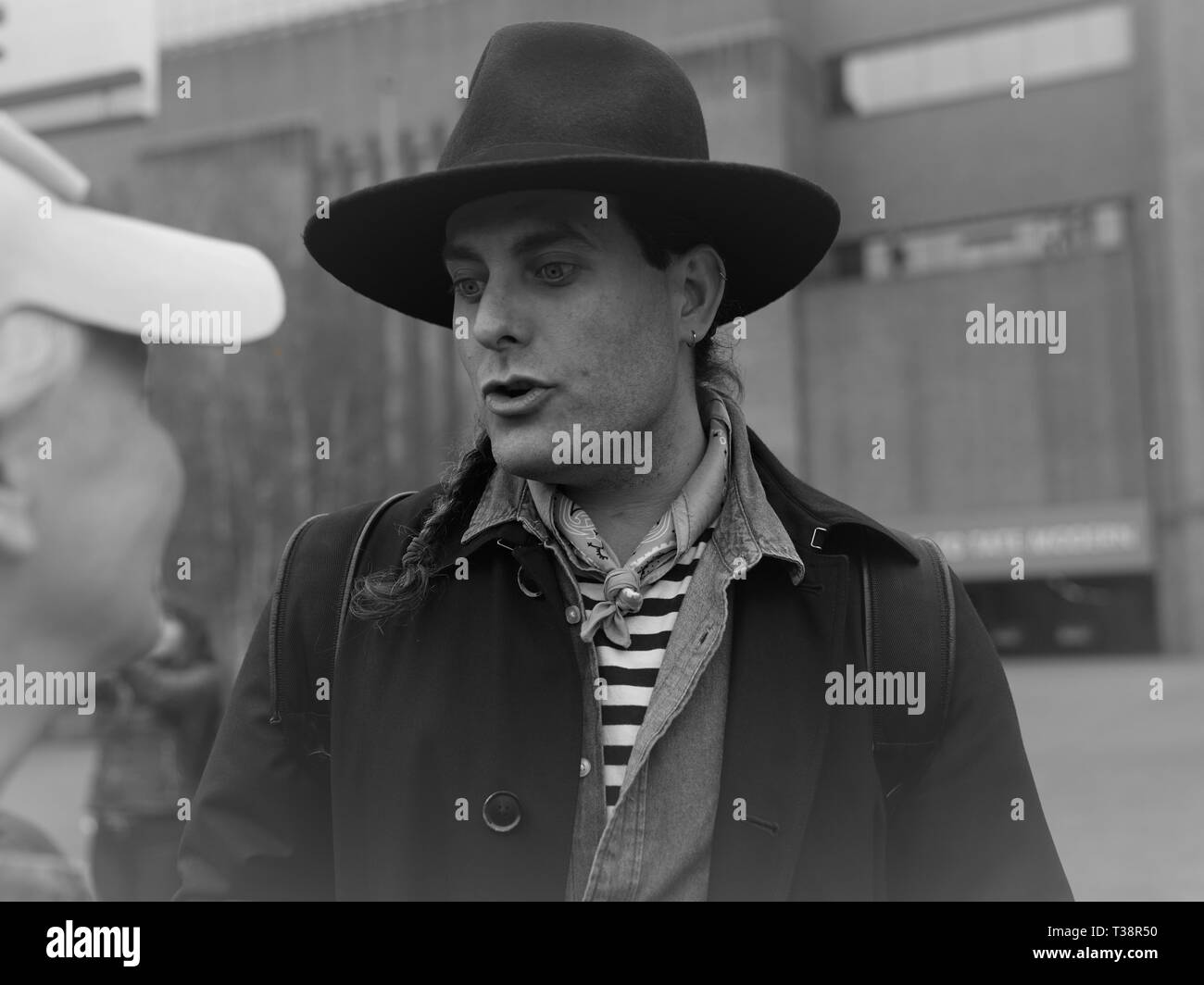 Hat walk London Stock Photo - Alamy