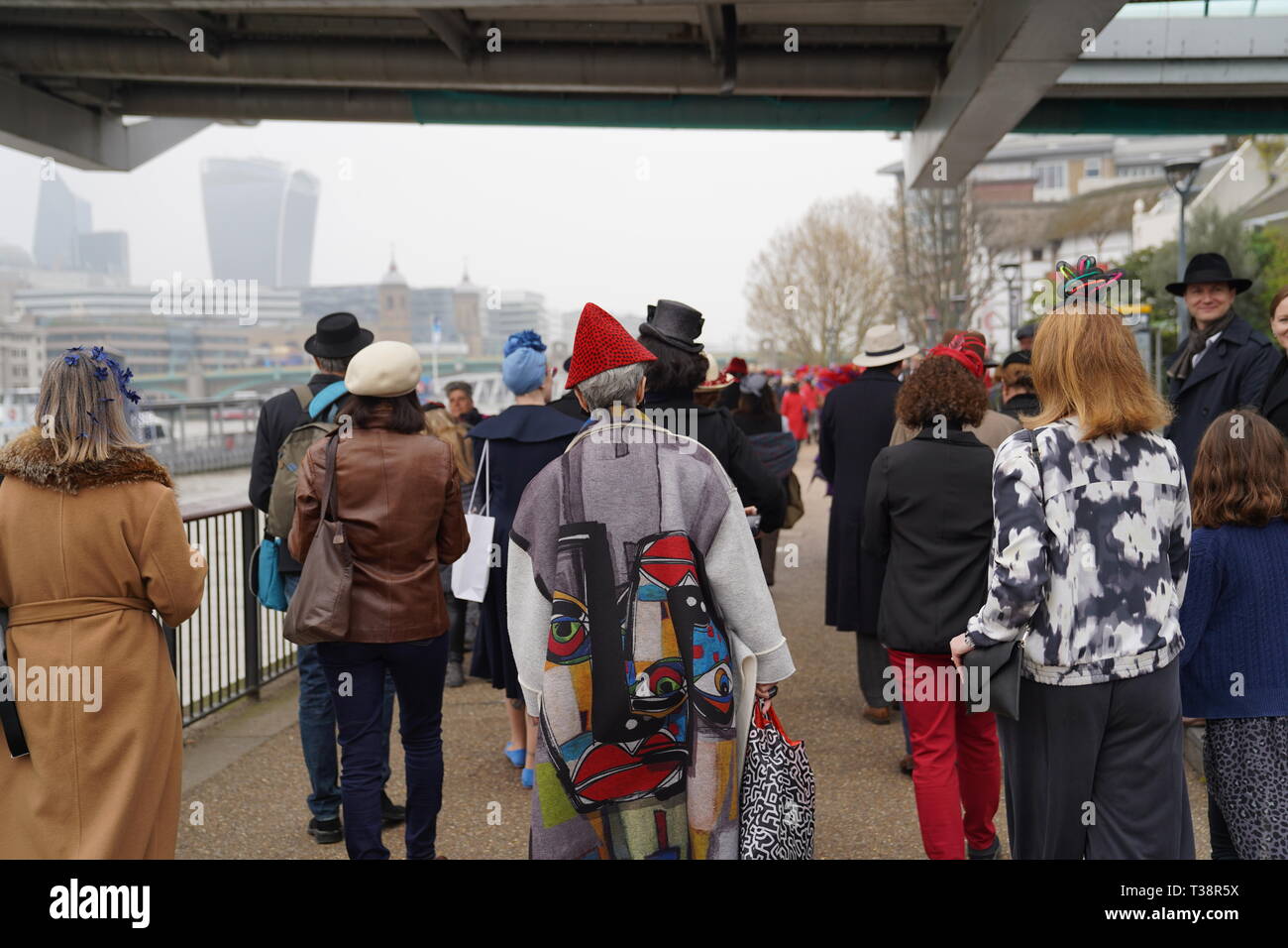 Hat walk London Stock Photo - Alamy