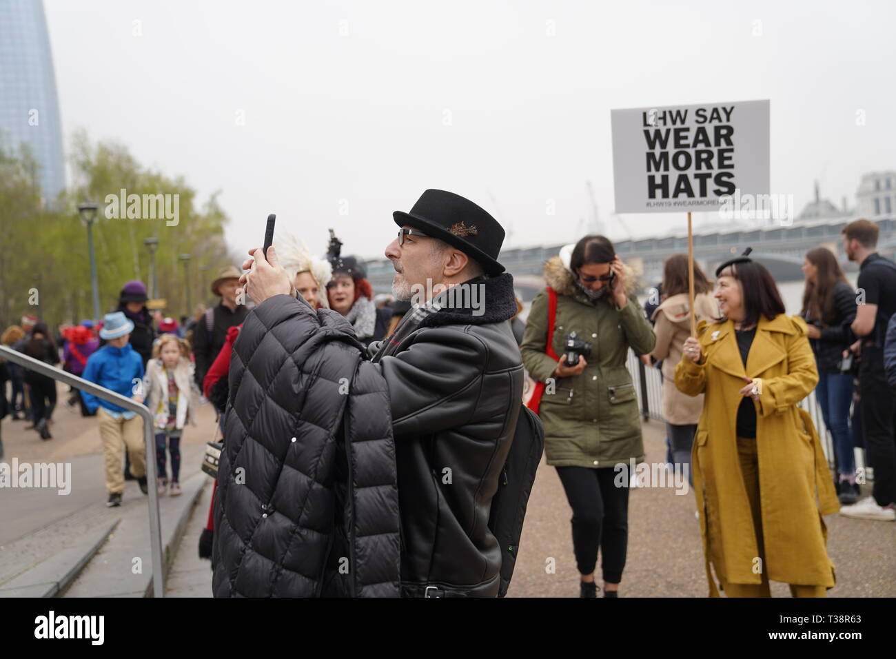Hat walk London Stock Photo - Alamy